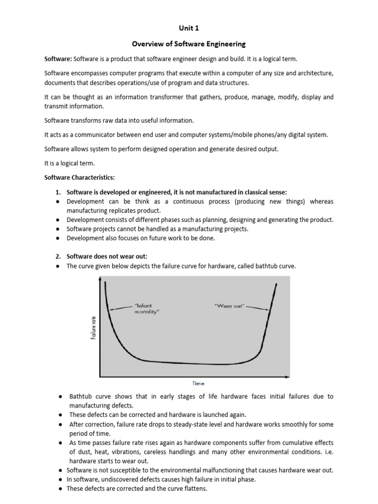 Overview of Software Engineering Concepts | PDF | Software Testing ...