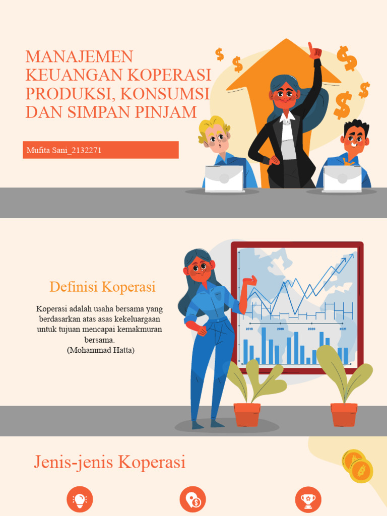 Manajemen Keuangan Koperasi Produksi, Konsumsi Dan Simpan Pinjam | PDF