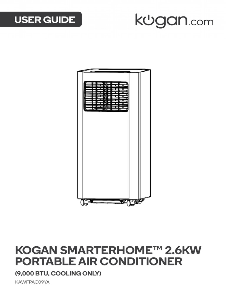 Kogan Air Con | PDF | Ac Power Plugs And Sockets | Air Conditioning