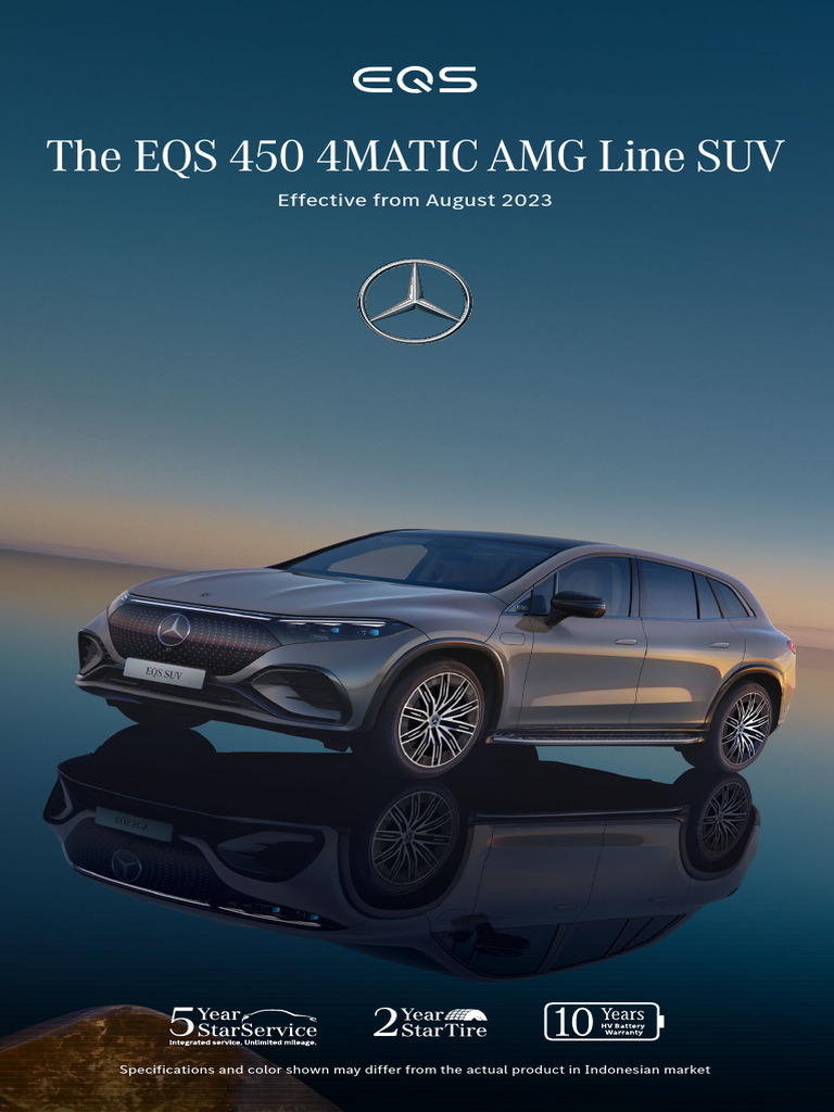 EQS 450 AMG Line SUV Overview | PDF | Mercedes Benz | Automotive ...