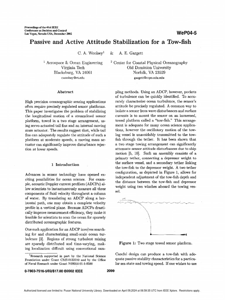 Passive_and_active_attitude_stabilization_for_a_tow-fish | Download ...