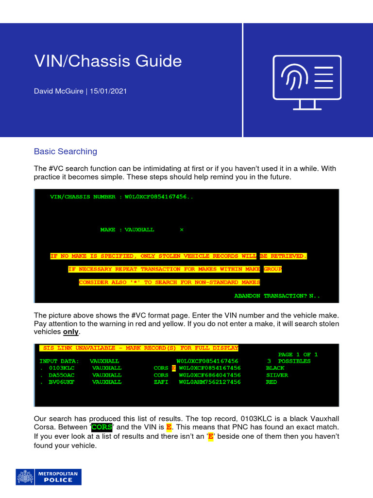 Process steps for VIN Chassis | PDF | Vehicle Technology | Automotive ...