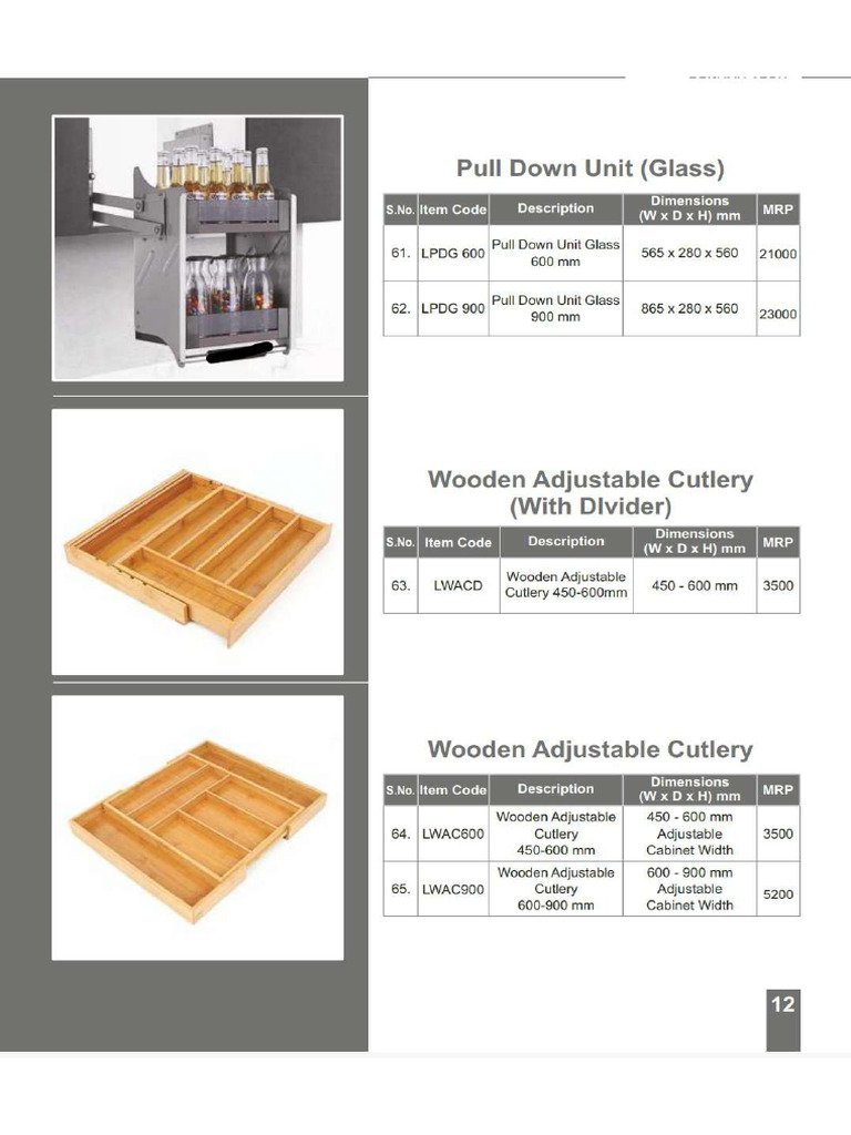 Kitchen Accessories Catalouge | PDF