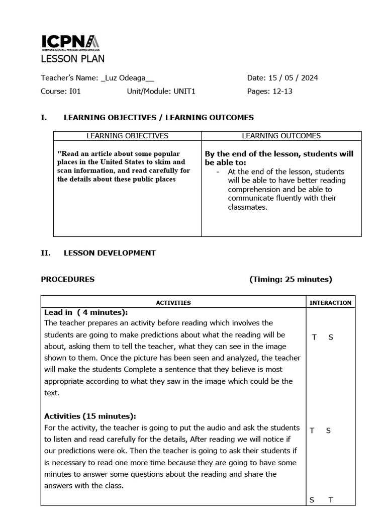 Chunking Strategy for Reading Skills | PDF | Reading Comprehension ...