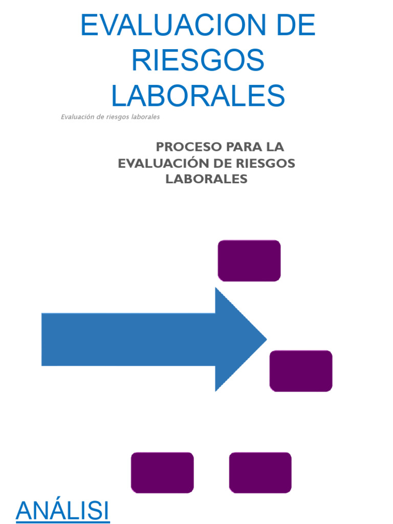 Evaluacion de Riesgos Laborales | PDF
