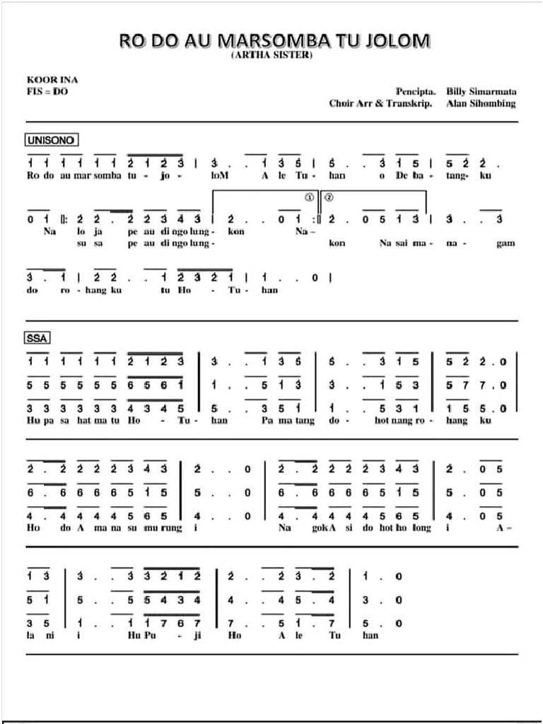 Scan Ro Do Au Marsomba Tu Jolom | PDF