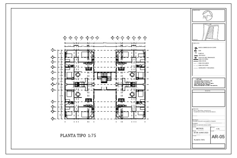 AR- 5 PLANTA TIPO | PDF