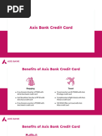 Terms and Conditions For Axis Bank Burgundy Debit Cards | PDF | Debit ...