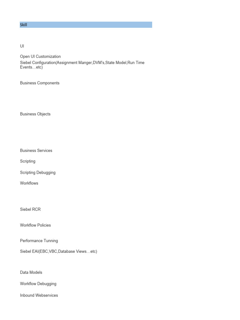 Siebel Developer's Guide | PDF | Customer Relationship Management | Web ...