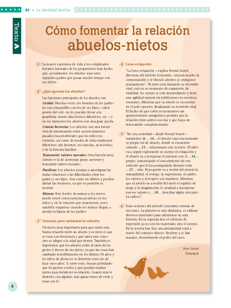 abuelos y nietos | PDF