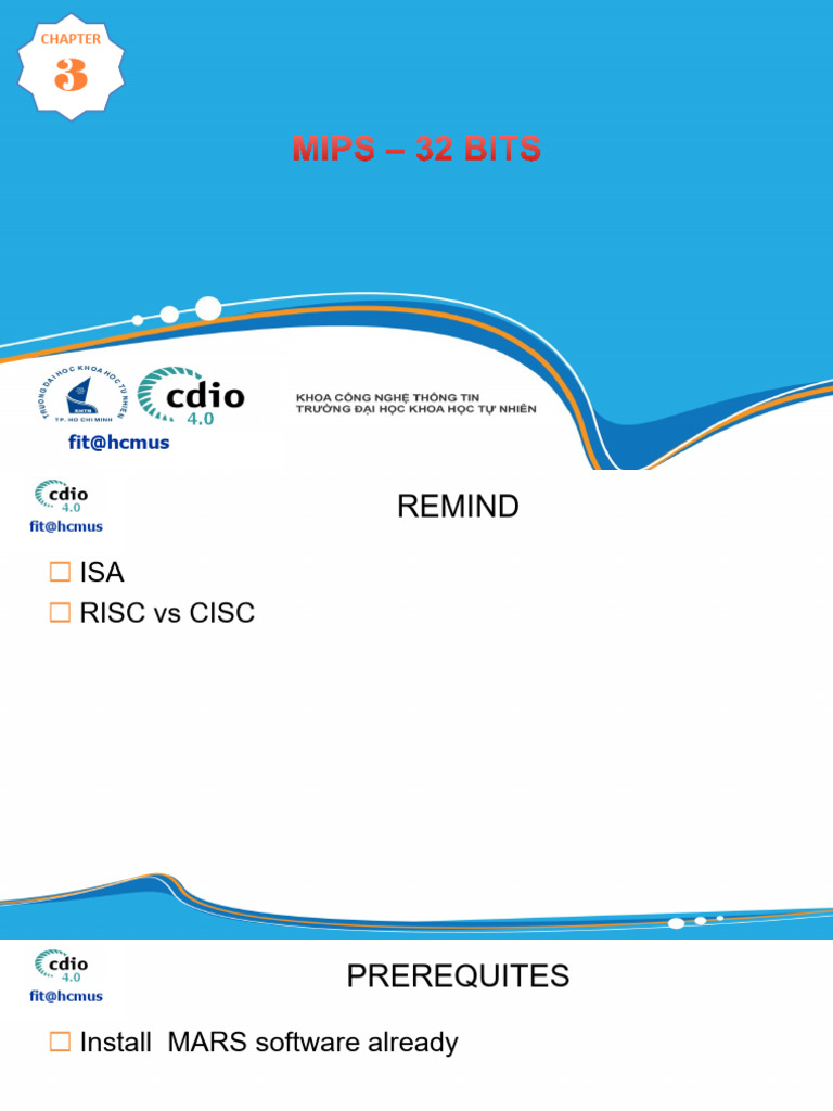 Chap3 MIPS | PDF | Computer Programming | Central Processing Unit