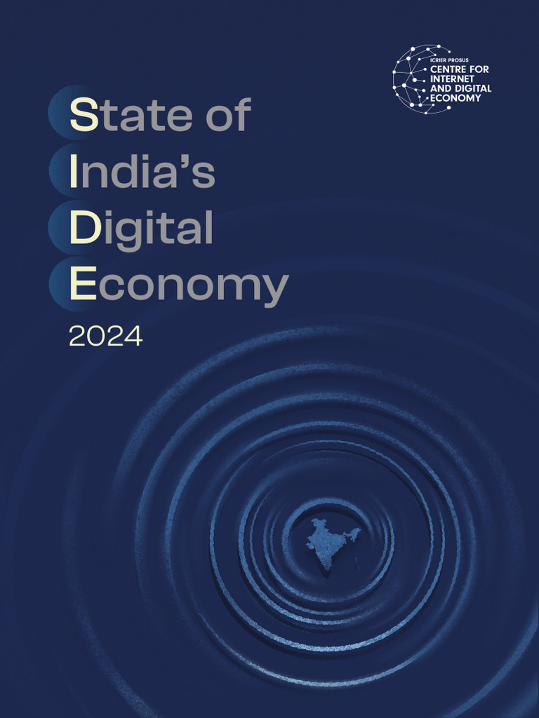 State of India Digital Economy Report 2024 | PDF | Index (Economics ...