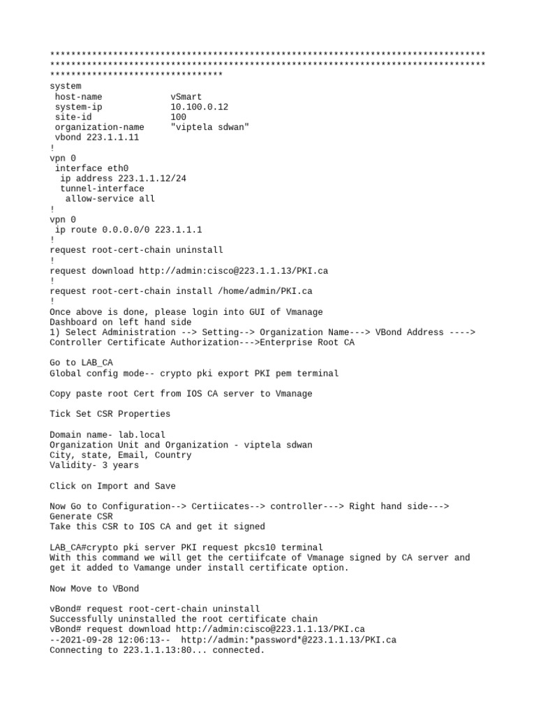 Bring Up Controllers and CA Server | Download Free PDF | Public Key Certificate | Internet Protocols