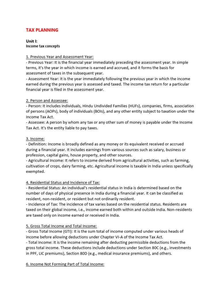 Tax Planning (Dse 3a) | PDF | Taxes | Capital Gains Tax