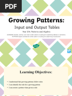 Growing and Shrinking Patterns | PDF