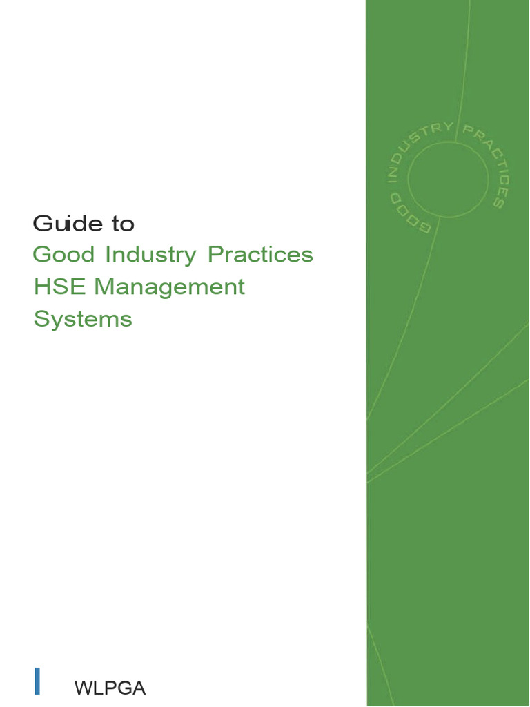 Guide To Good Industry Practices For HSE Management Systems 1 | PDF ...