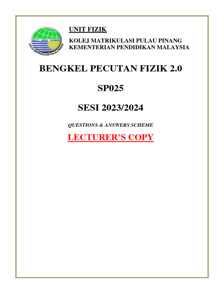 KMPP 2023 2024 | PDF