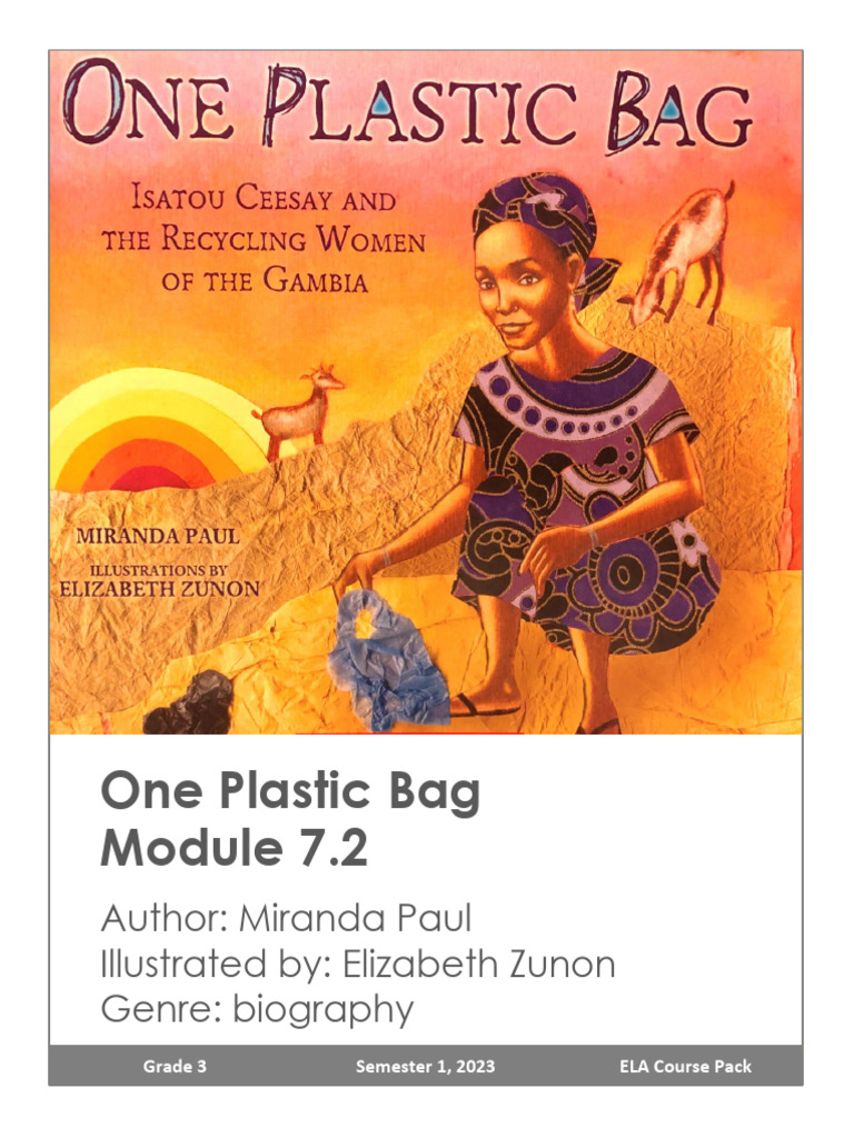 3RS Module 7.2 - One Plastic Bag | PDF | Linguistics