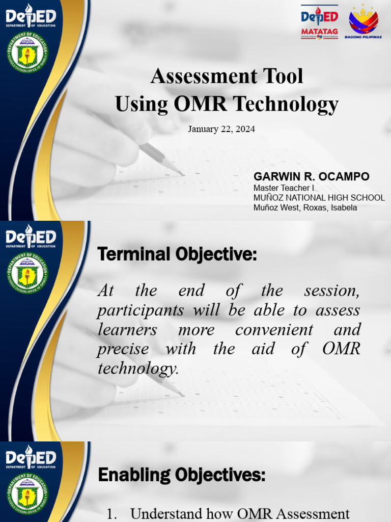 OMR Technology for Efficient Assessments | PDF | Image Scanner | Computing