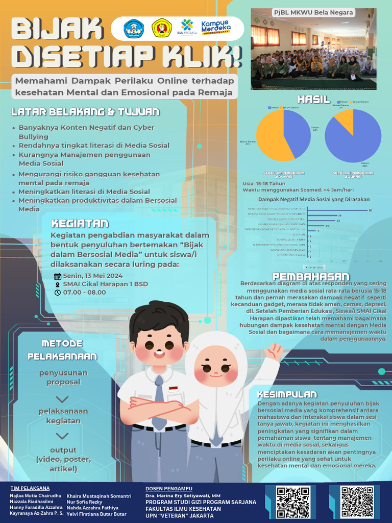 Penyuluhan Bijak Bersosial Media Remaja | PDF | Ilmu Sosial