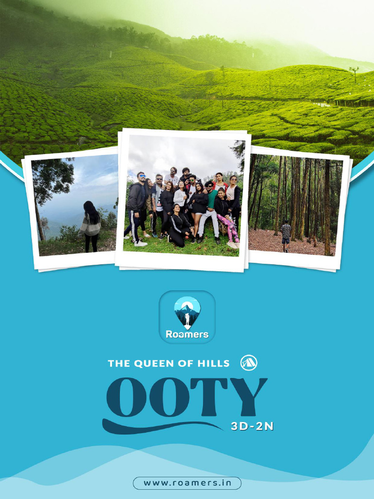 Ooty Itinerary | PDF