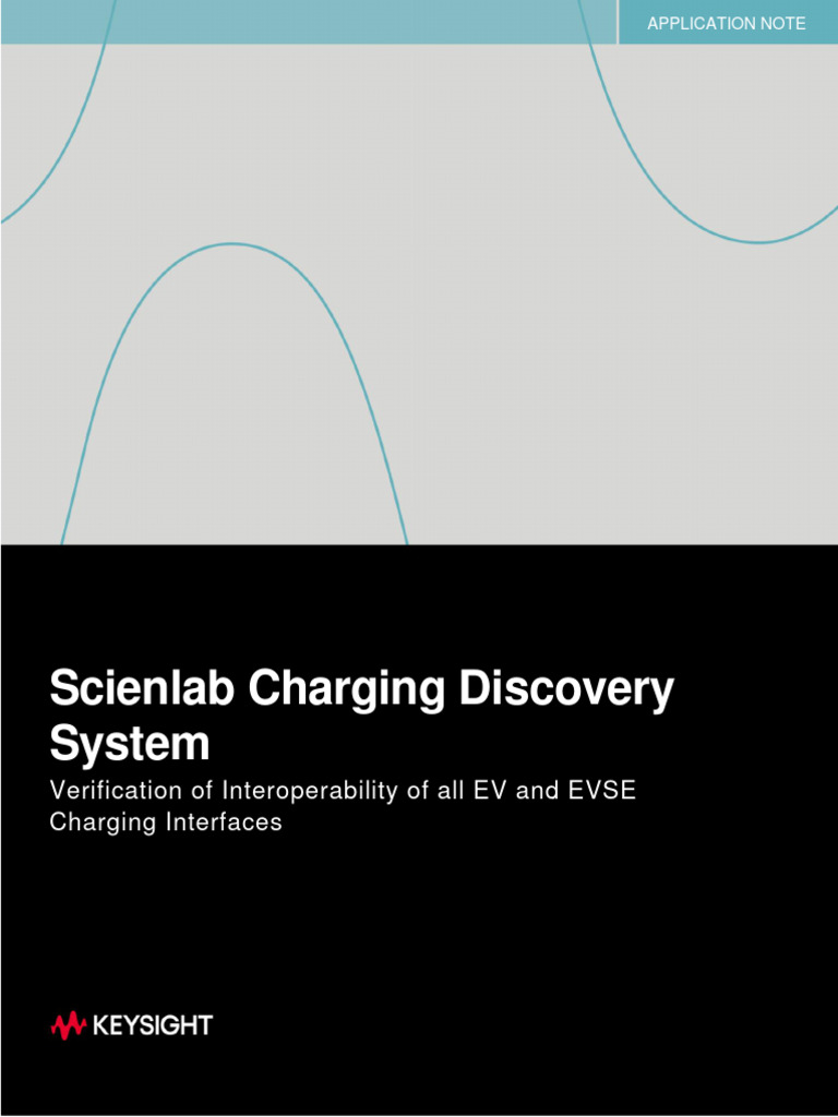 Scienlab Charging Discovery System - Verification of Interoperability of All EV and EVSE ...