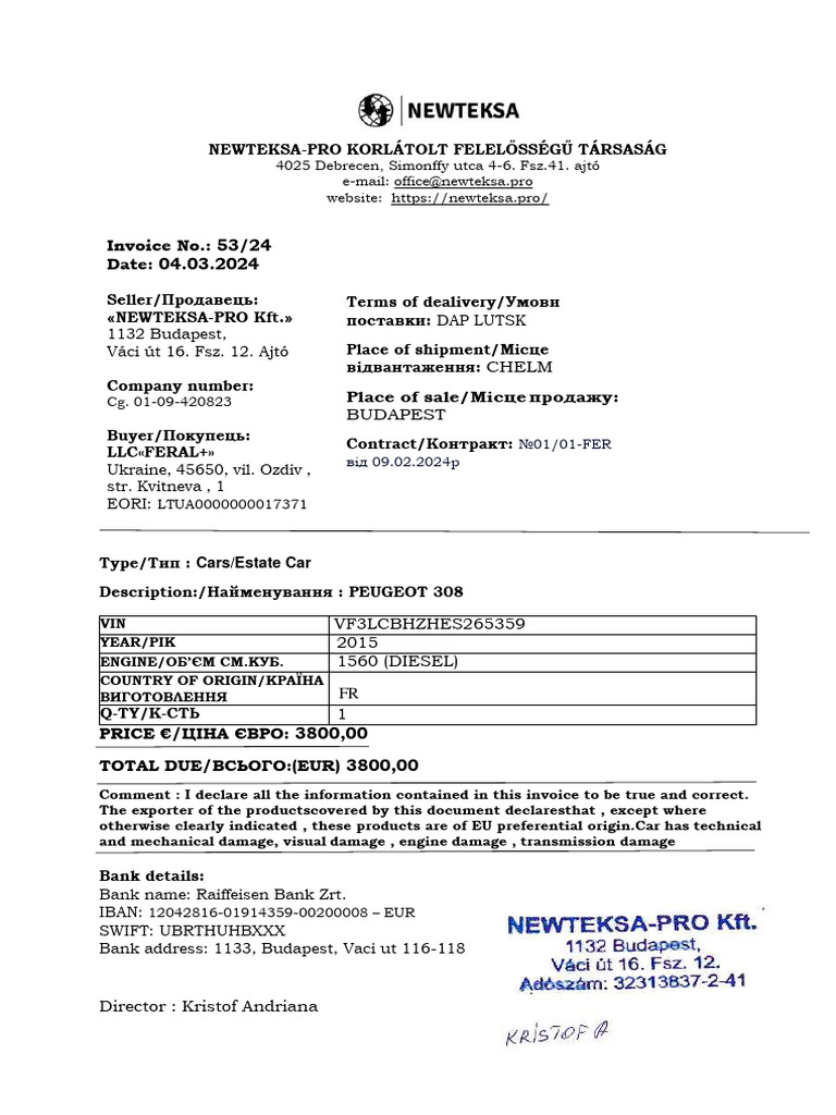 5359 Inv | PDF