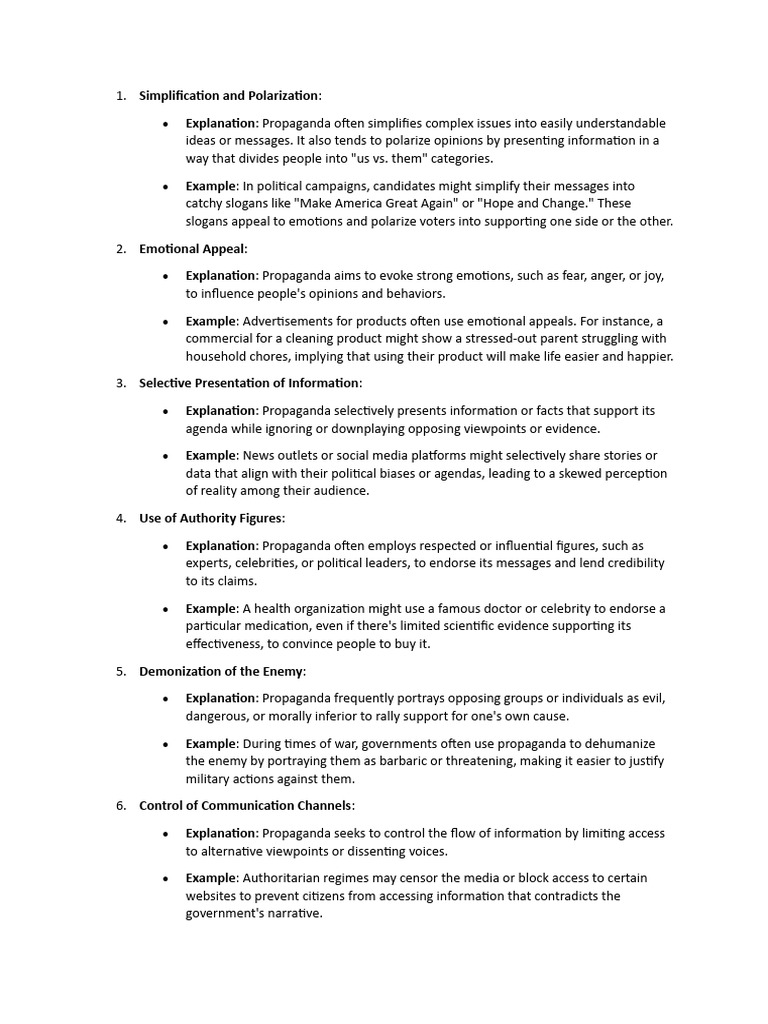 Understanding Simplification in Propaganda | PDF | Renewable Energy ...