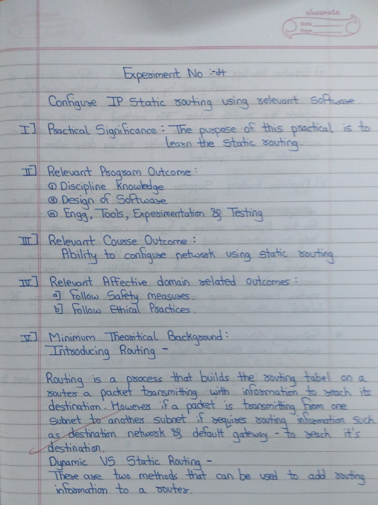 Acn Practical 4 Pdf Routing Wide Area Network