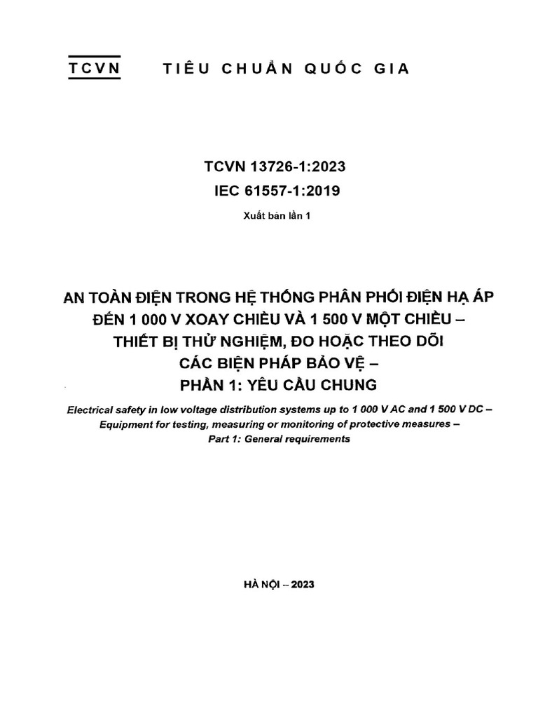 Tiêu chuẩn Việt Nam-TCVN 13726-1_2023 | PDF