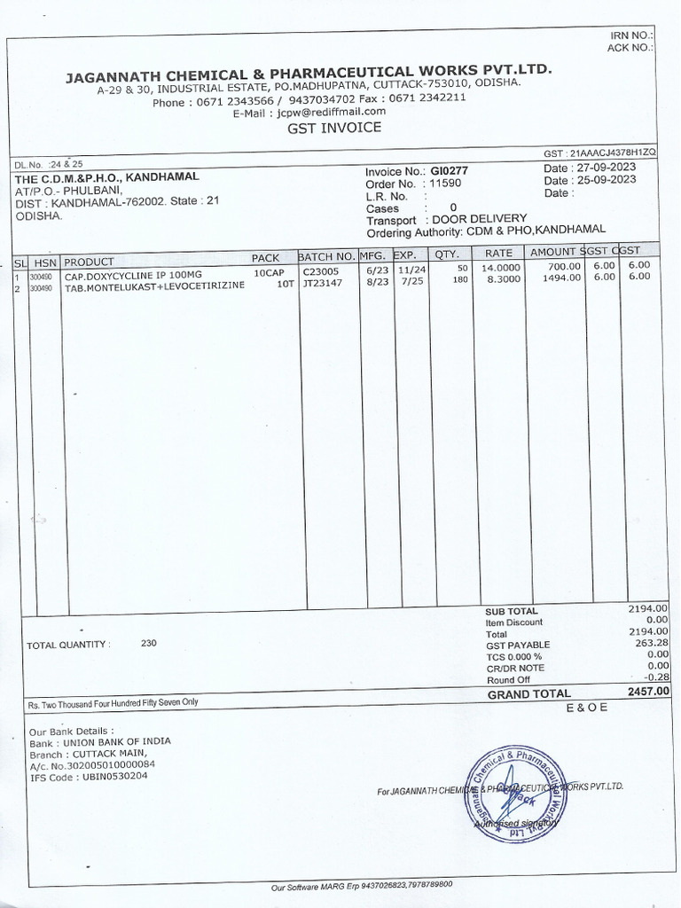 Invoice Copy | PDF