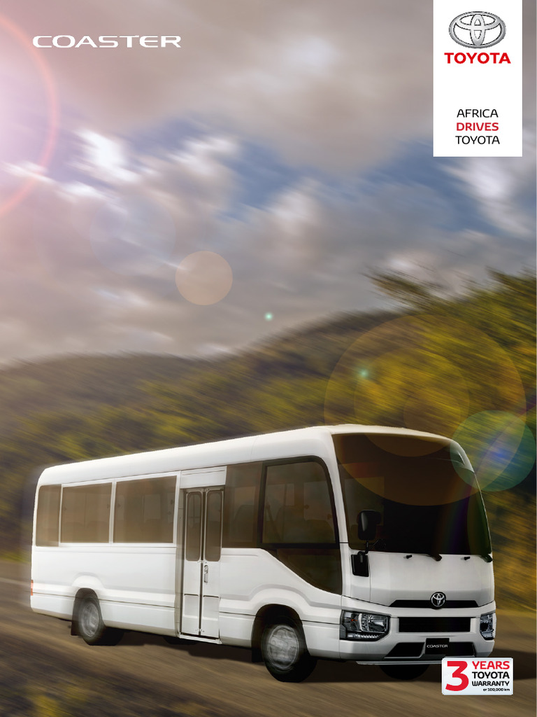 Toyota Coaster 30 Seater Technical Specifications_1 | PDF | Anti Lock ...