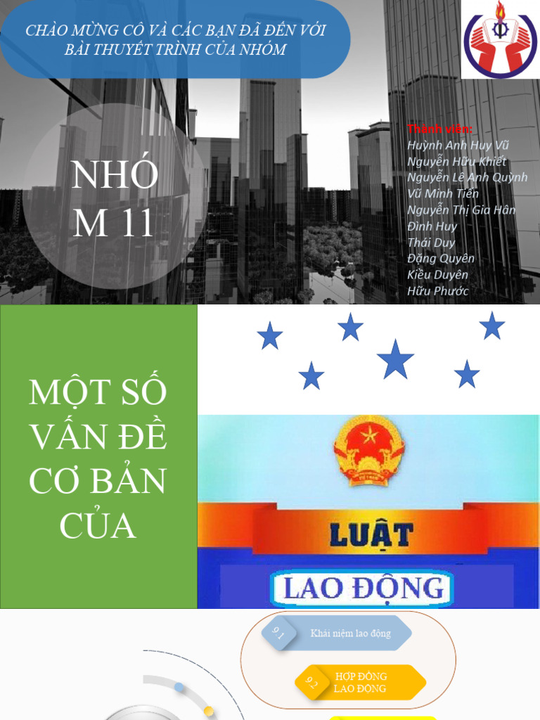 Thuyết trình PLĐC - nhóm 11 | PDF