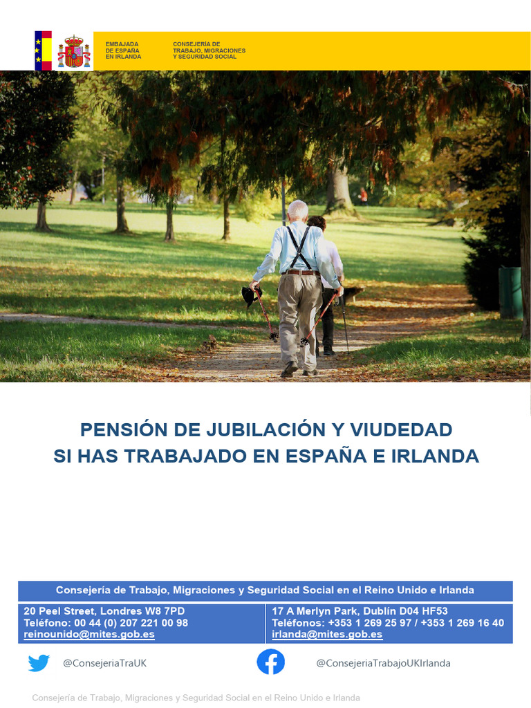 Guia Jubilacion y Viudedad EIRE Docx v2 | PDF | Jubilación | Pensión
