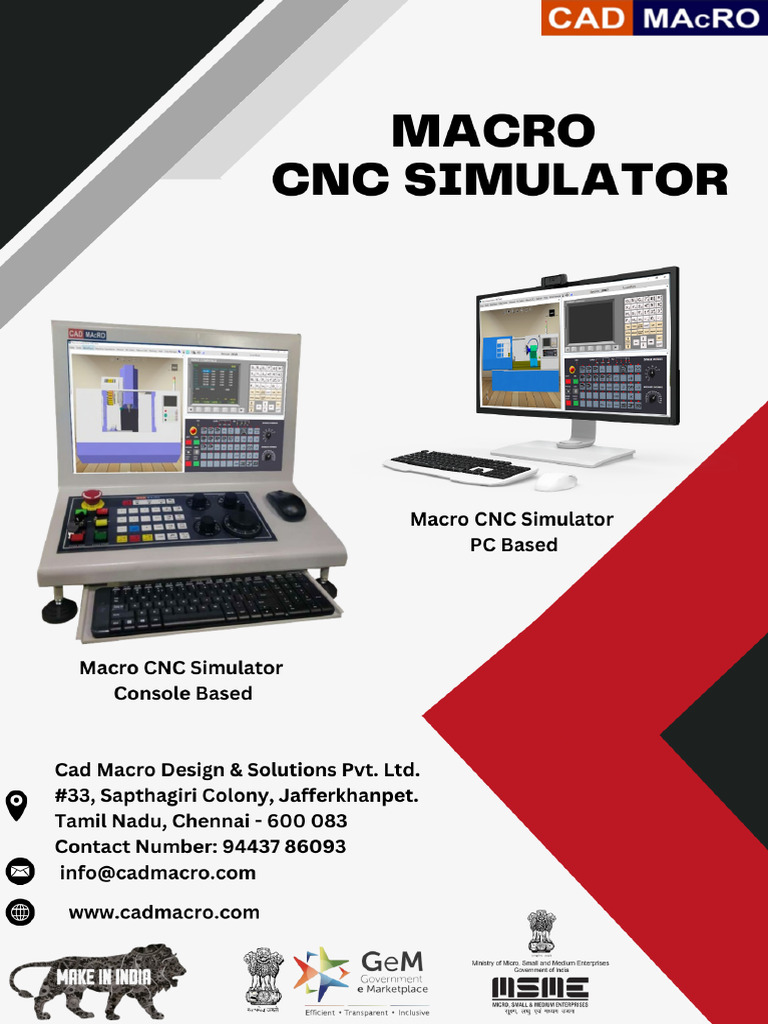 CNC Simulator Brochure | PDF