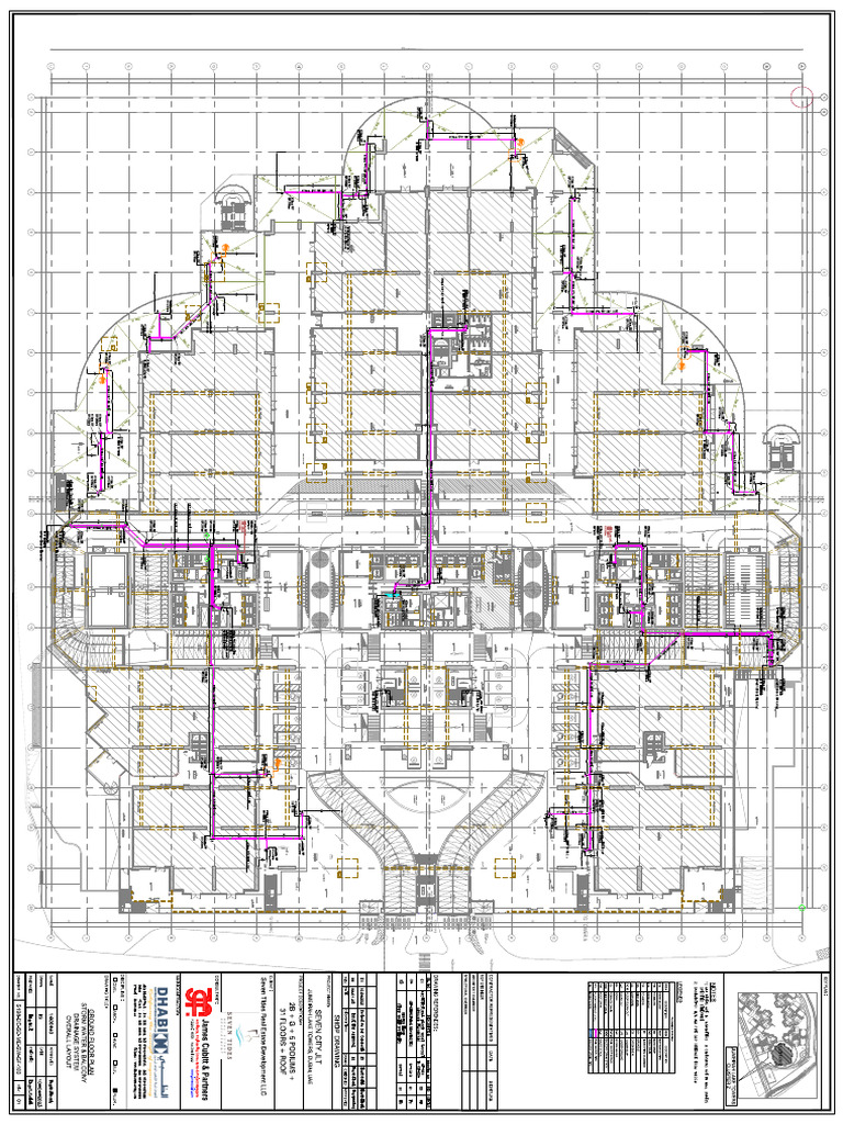 103 - GF Plan Storm Water & Balcony Drainage System | PDF