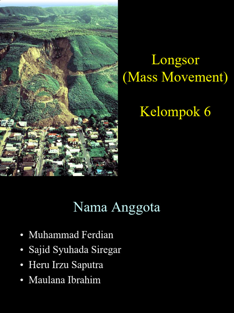 Hazard Management - Mass Movement | PDF | Erosion | Landslide