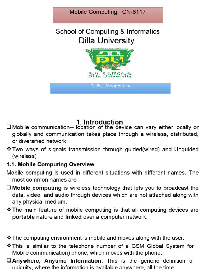chapter 1 | Download Free PDF | Computer Network | Wireless Lan