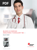 DxH 500 Series Hematology Analyzer Overview | PDF | White Blood Cell ...