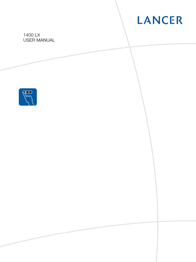 Lancer Glass-Washer 1400LX Manual | Download Free PDF | Washing Machine ...