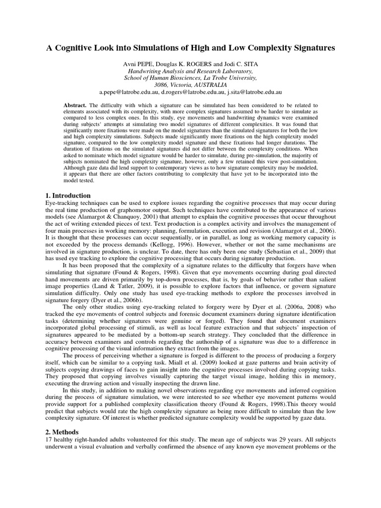 A_Cognitive_Look_into_Simulations_of_Hig | Download Free PDF | Complexity | Cognition