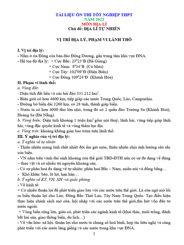 Tài liệu Địa 12 TTGDTX tỉnh | PDF