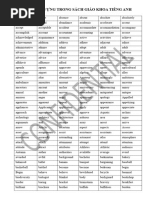 C1 CEFR Vocabulary Word List - Words for Advanced Students 2 | PDF