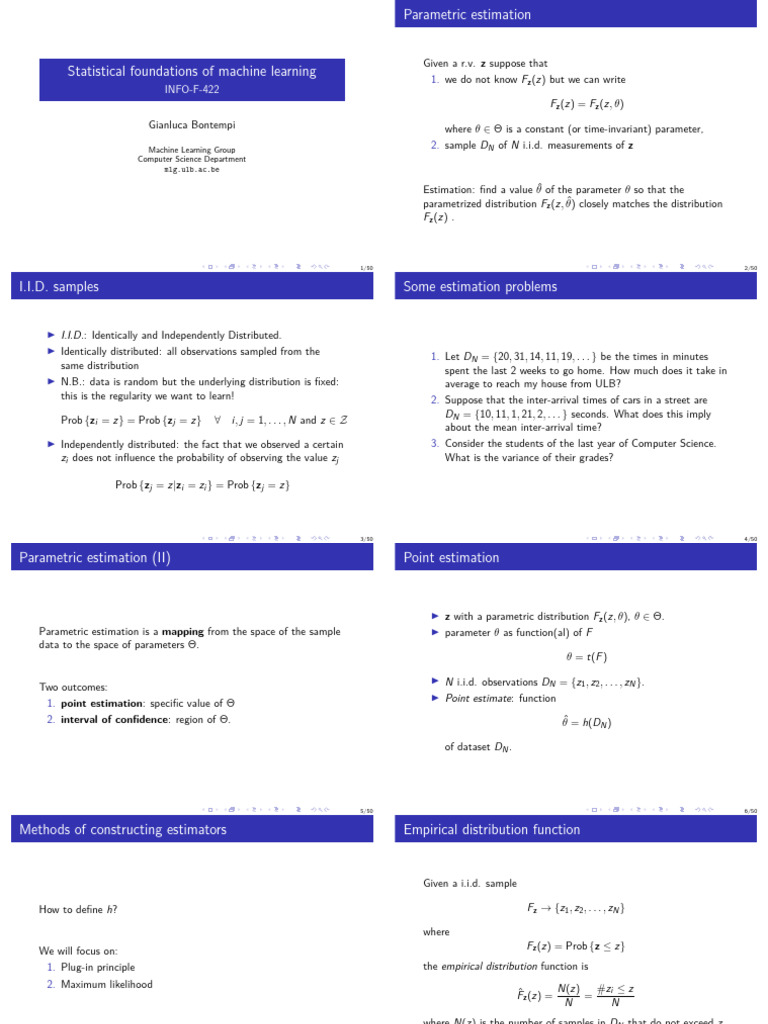 sta 2 | PDF | Estimation Theory | Estimator