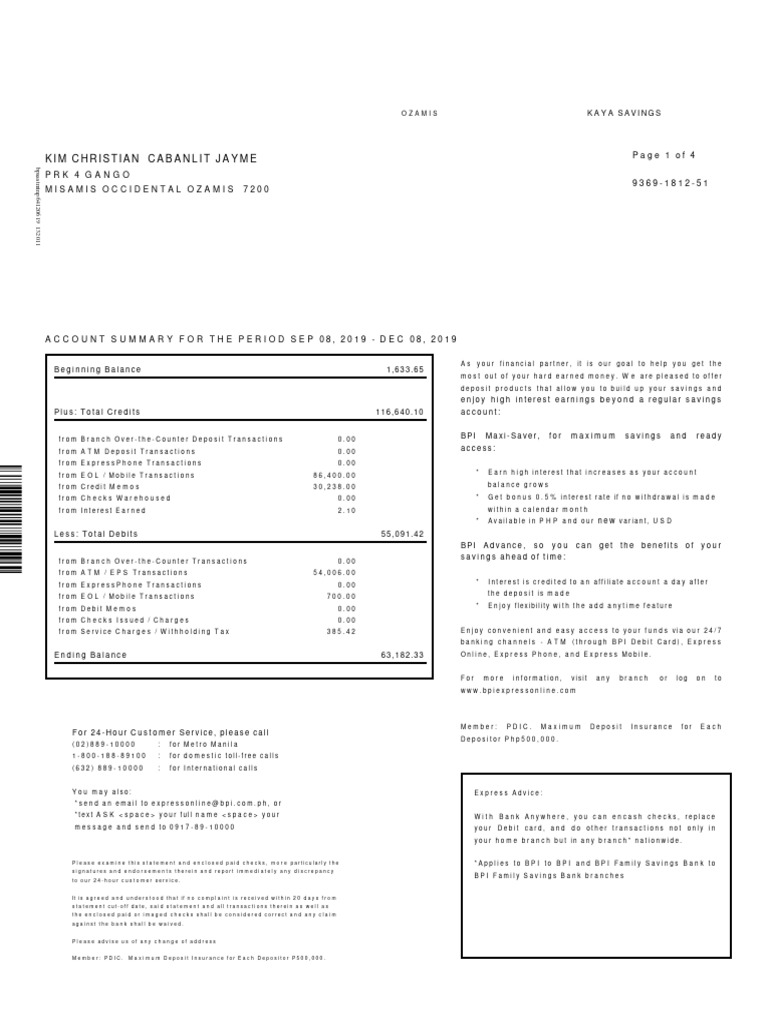 Ace 7 | PDF | Debit Card | Deposit Account