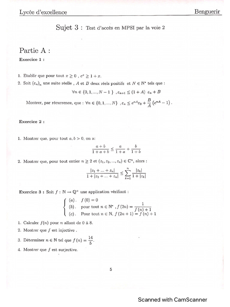 Concours Lydex | PDF
