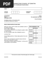 Egcse & Epcse Exam Timetable 2025 | PDF