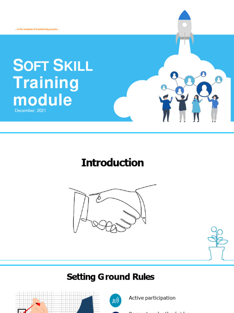 Dr. Sara Khamlich- Soft Skills Module | Download Free PDF | Harassment ...