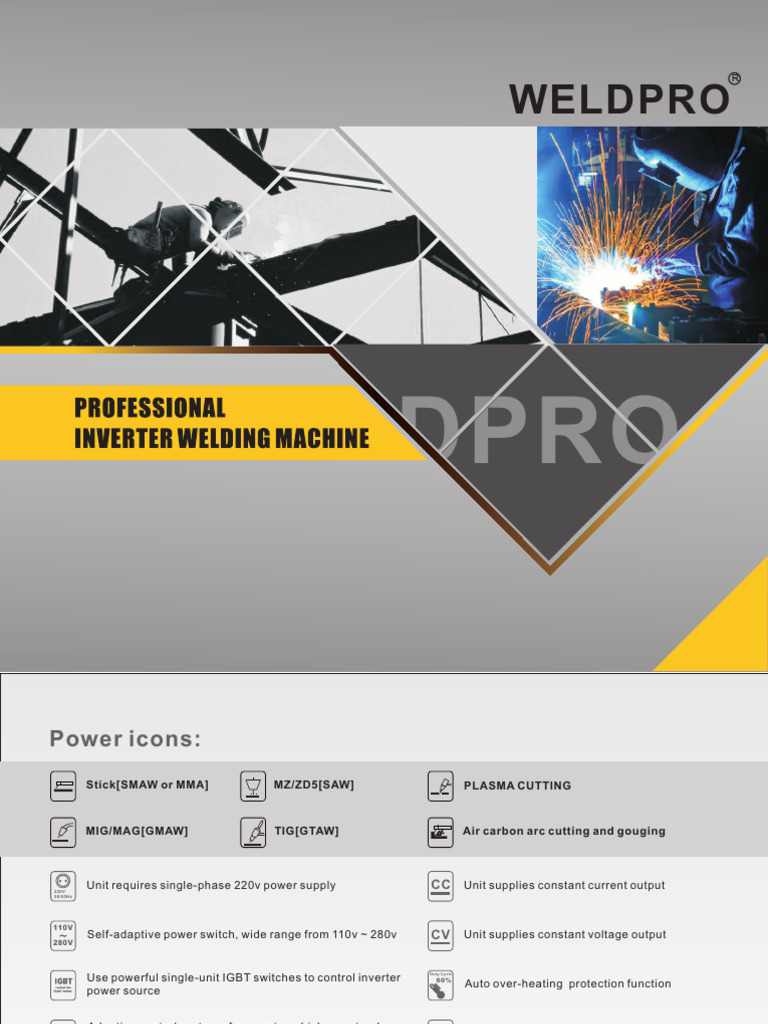 Weldpro Catalogue Overview | PDF | Welding | Construction