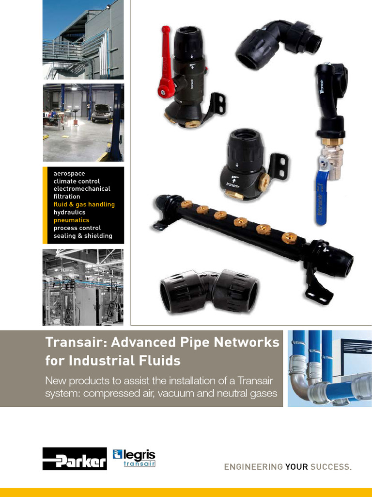 TRANSAIR Catalogue Compressed AIR | Download Free PDF | Pipe (Fluid ...